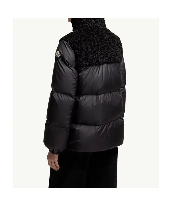 Moncler Esnaie Logo Patch Zip-up Jacket