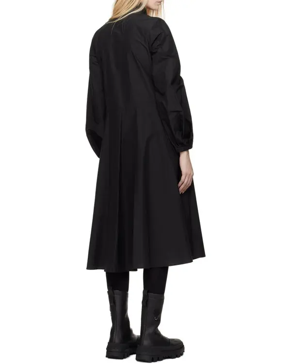 Moncler Turtleneck Cotton Midi Dress