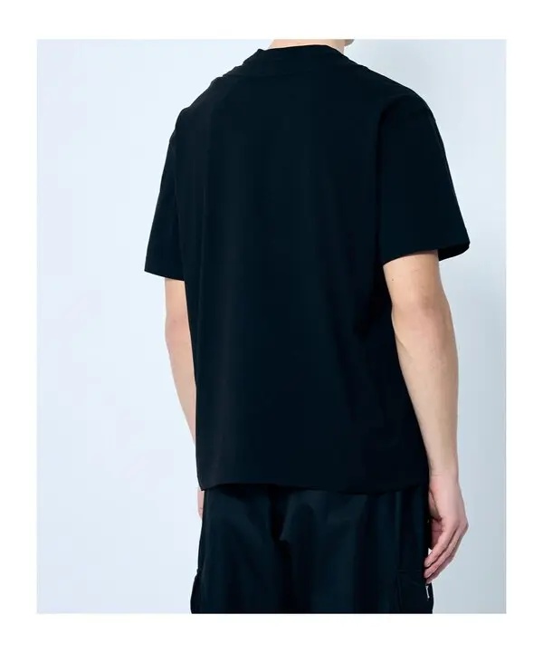 Moncler Double Collar Cotton T-shirt