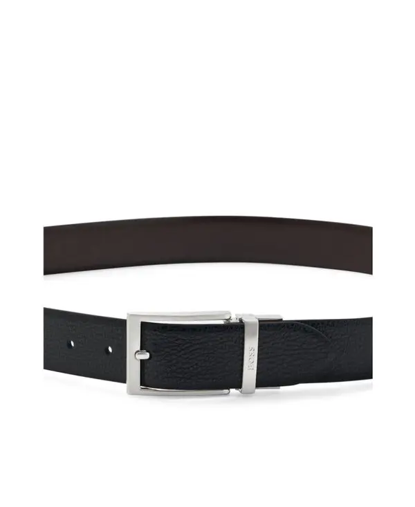 Hugo Boss Leather Buckle Belt