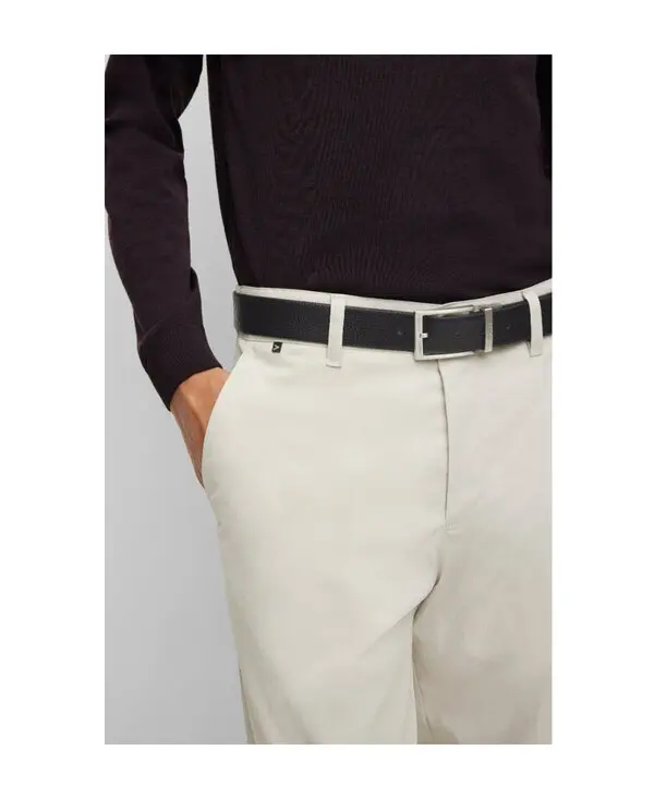 Hugo Boss Leather Buckle Belt