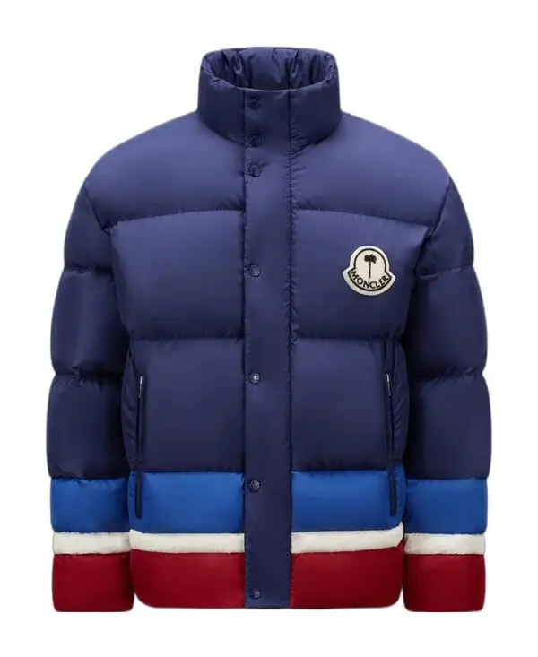 Moncler Denneny Short Down Jacket - Blue
