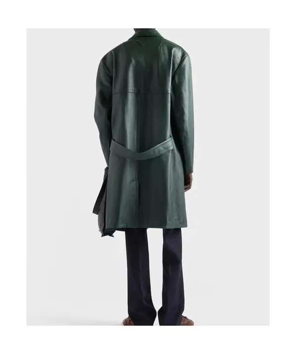 Prada Leather Coat