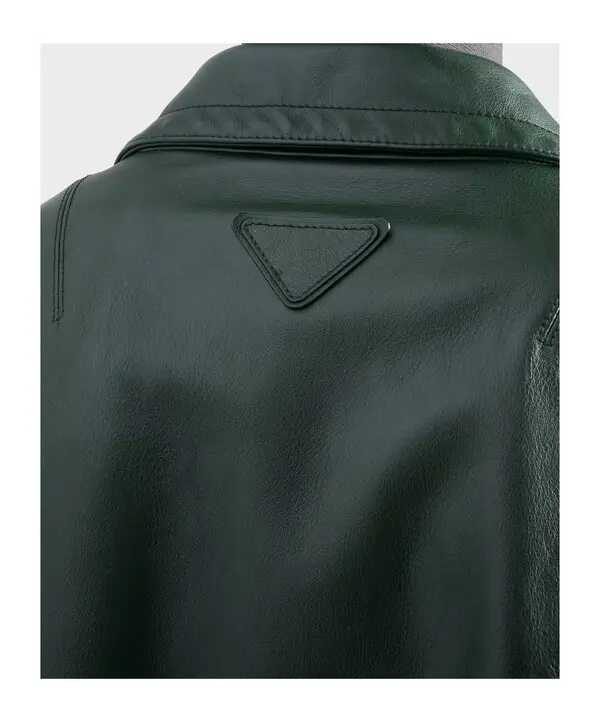 Prada Leather Coat