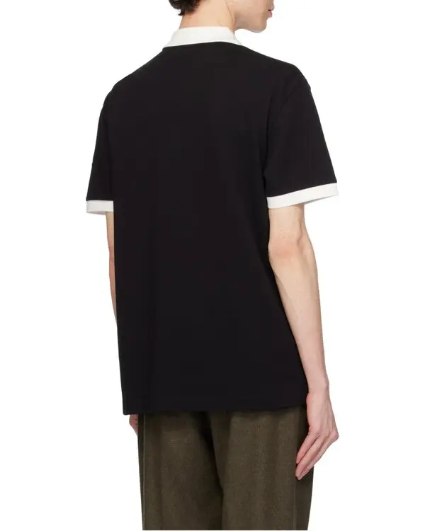 Moncler Logo Patch Short-sleeve Polo Shirt