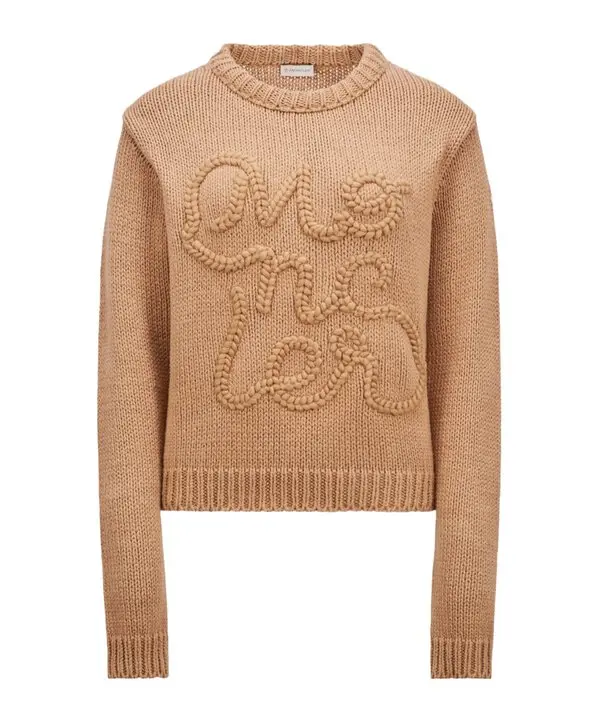 Moncler Logo Intarsia-knit Jumper