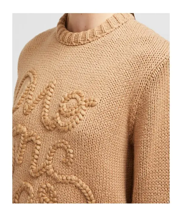 Moncler Logo Intarsia-knit Jumper