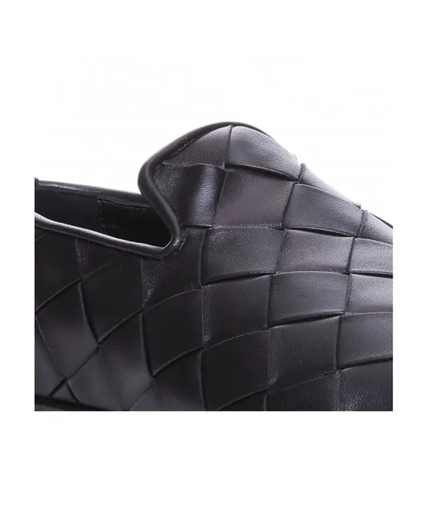 Bottega Veneta Intreccio Slip-on Loafers