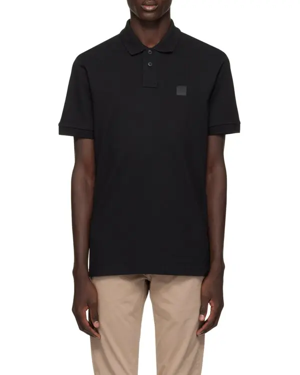 Hugo Boss Logo Patch Short Sleeved Polo Shirt