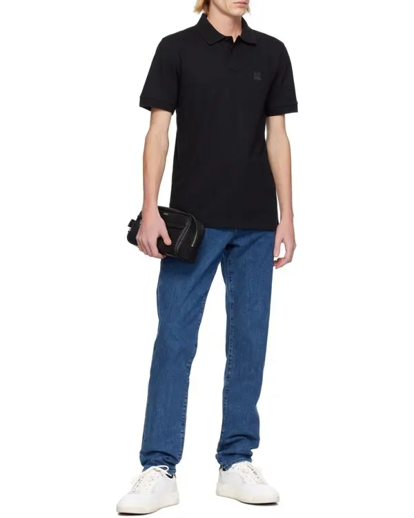 Hugo Boss Logo Patch Short Sleeved Polo Shirt