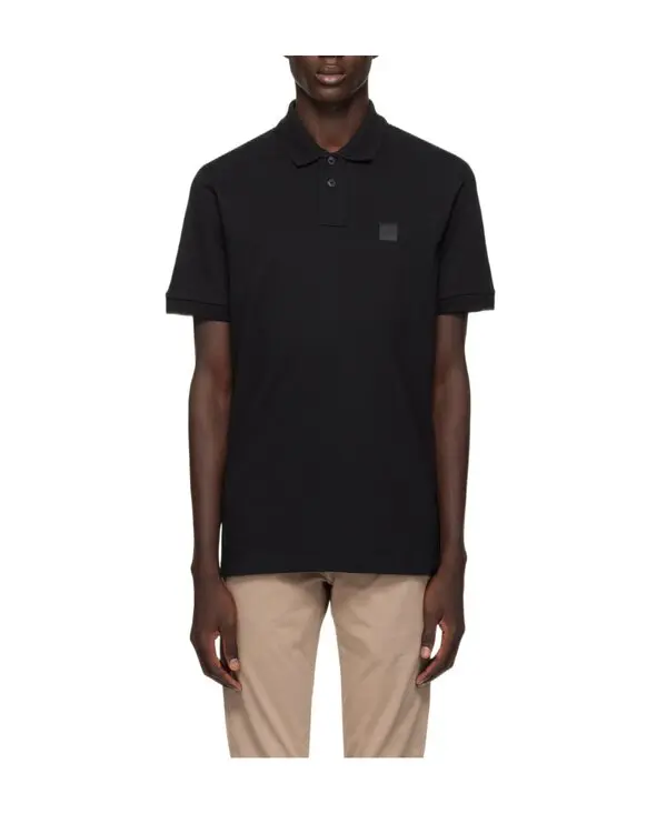 Hugo Boss Logo Patch Short Sleeved Polo Shirt