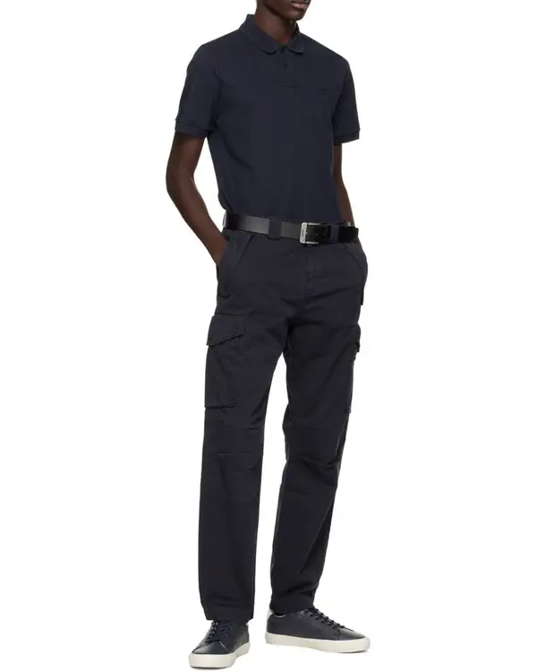 Hugo Boss Logo Patch Short Sleeved Polo Shirt