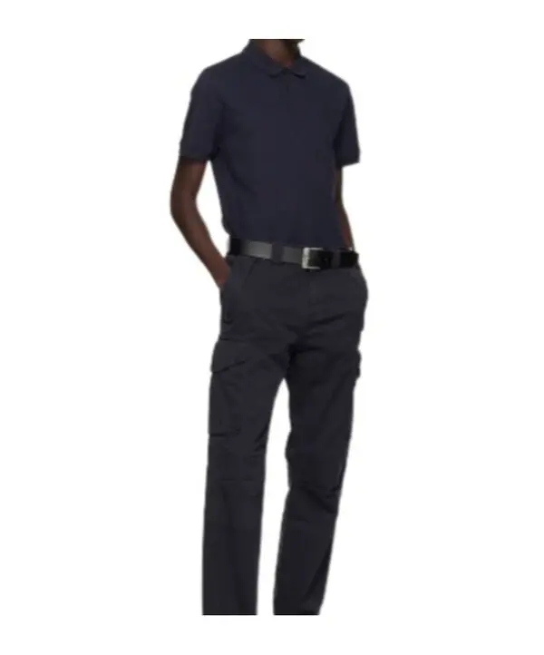 Hugo Boss Logo Patch Short Sleeved Polo Shirt