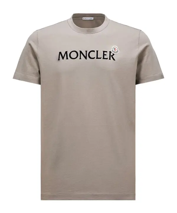 Moncler Logo Patch Crewneck T-shirt