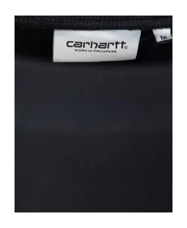 Carhartt Work In Progress Chase Logo-embroidered Crewneck Sweatshirt - Black