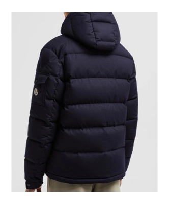 Moncler Montgenevre Zip-up Padded Jacket - Night Blue