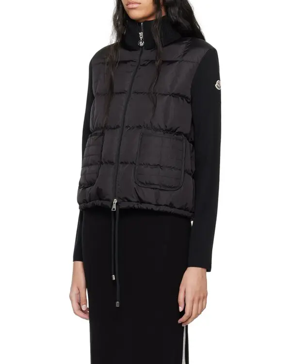 Moncler Zip-up Long-sleeved Cardigan
