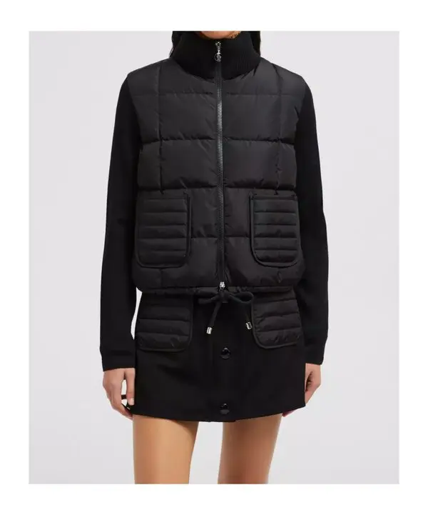 Moncler Zip-up Long-sleeved Cardigan