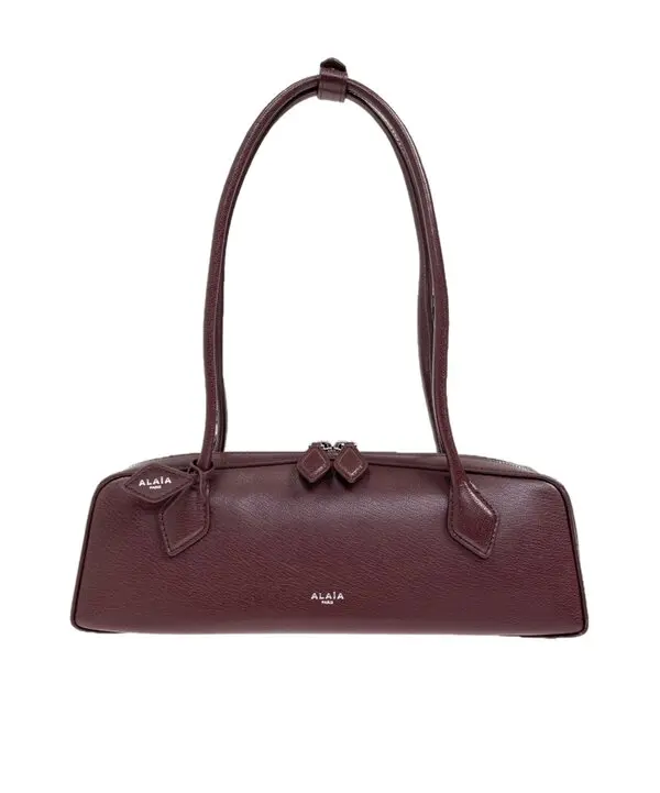 Alaïa Le Teckel Shoulder Bag - Wine Red