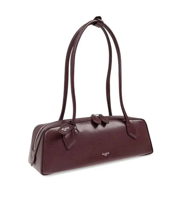 Alaïa Le Teckel Shoulder Bag - Wine Red