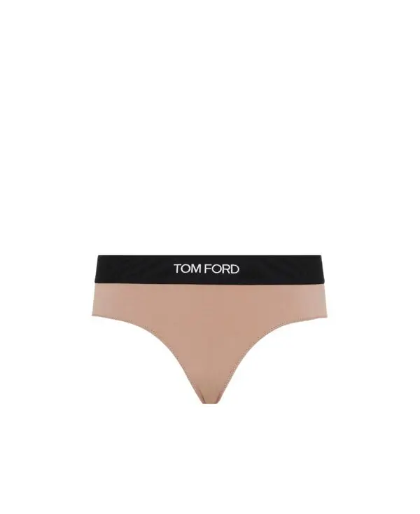 TOM FORD Logo-waistband Modal Briefs