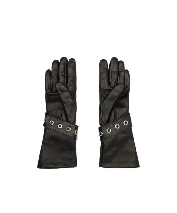VIVIENNE WESTWOOD Buckle-fastening Leather Gloves