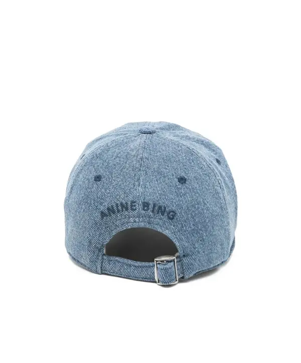 ANINE BING Logo Embroidered Baseball Cap