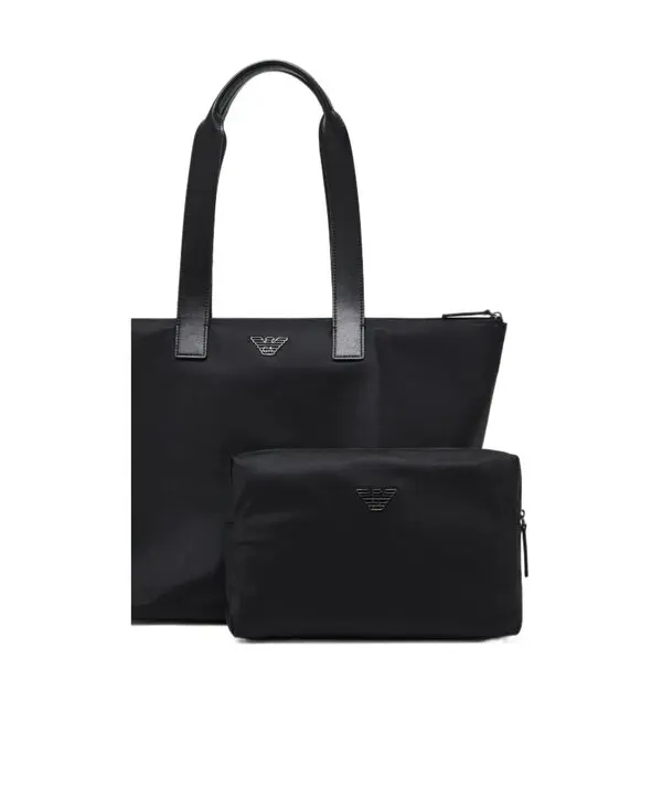 Emporio Armani Foldable Tote Bag With Storage Bag