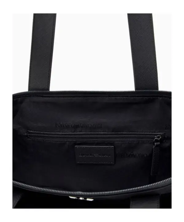 Emporio Armani Foldable Tote Bag With Storage Bag