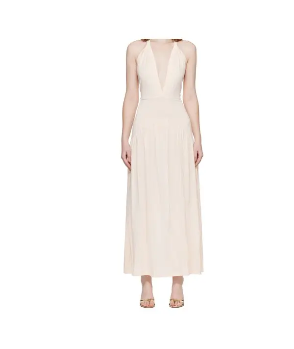 AYA MUSE Maxi Dress - White