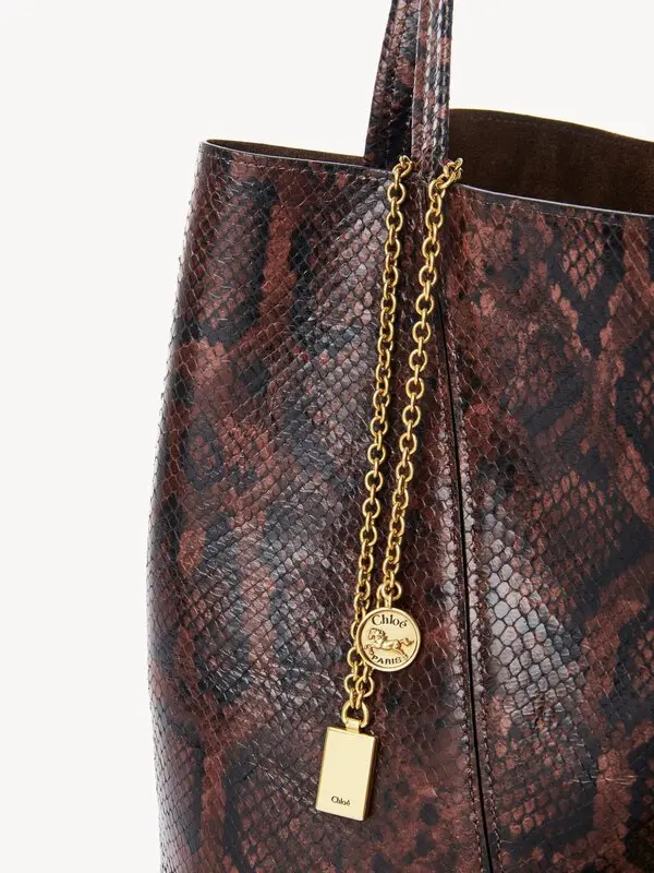Chloé Spin Tote Bag - Brown