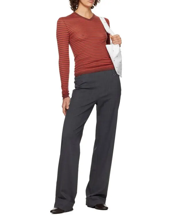 Paloma Wool Striped V-neck Pullover