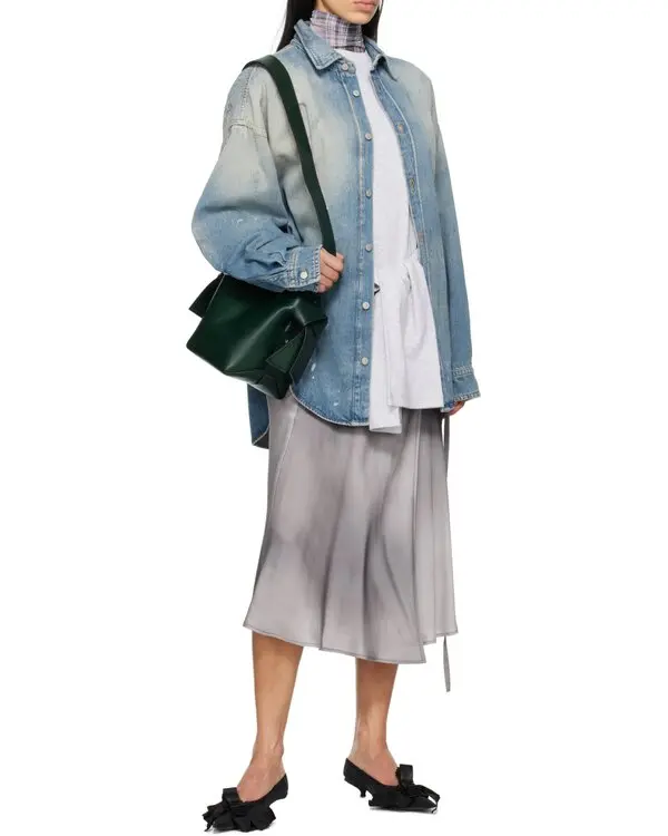 Acne Studios Distressed Denim Shirt