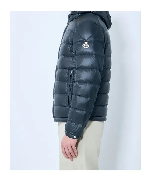 Moncler Gliere Logo Patch Padded Jacket