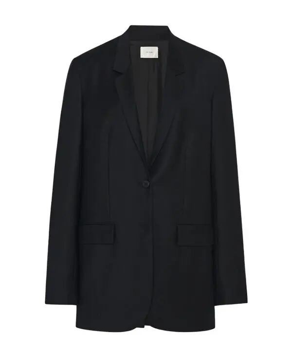 THE ROW Dustina Virgin Wool Flannel Blazer