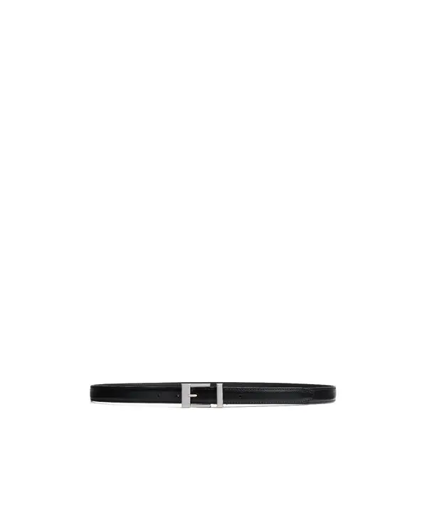 Khaite Manhattan Leather Belt - Black