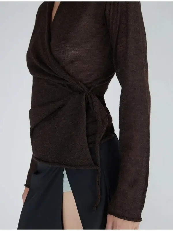 Paloma Wool Sudi Wrap Knitwear