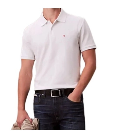 Calvin Klein Embroidered-logo Polo Shirt