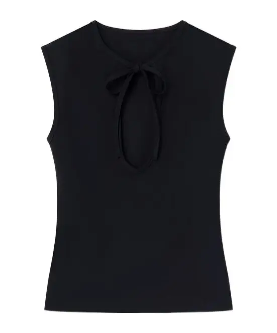 Gimaguas Anis Tie-front Sleeveless Top