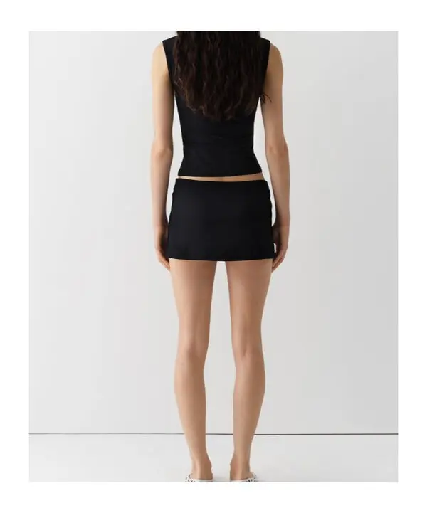 Gimaguas Anis Tie-front Sleeveless Top