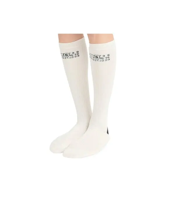 MAISON MARGIELA Numeric Intarsia Socks