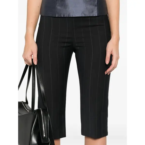 Paloma Wool Striped Casual Trousers - Black