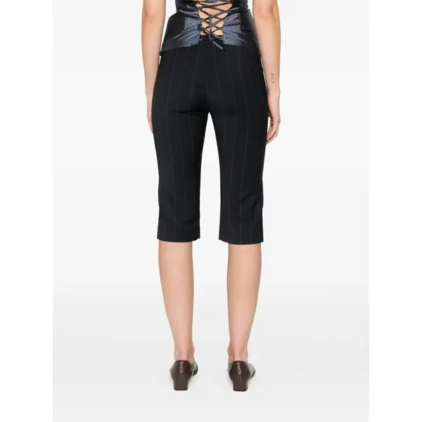 Paloma Wool Striped Casual Trousers - Black