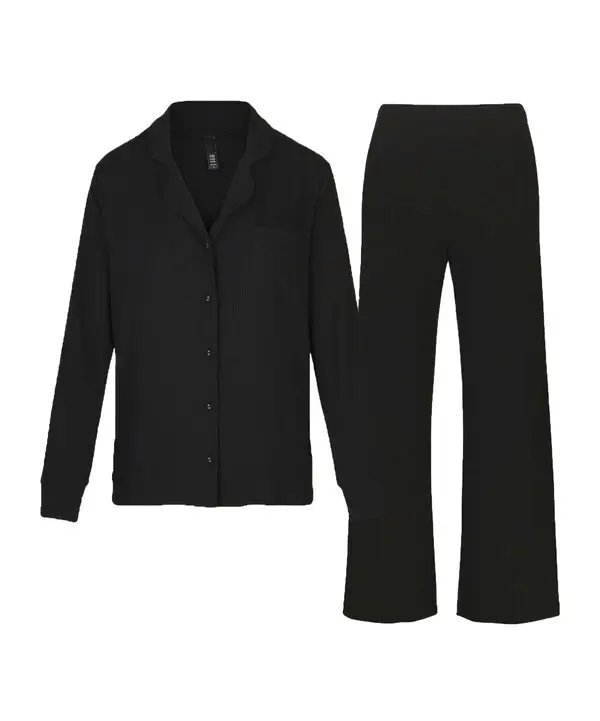 SKIMS Soft Lounge Pajamas Set - Onyx