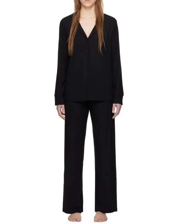 SKIMS Soft Lounge Pajamas Set - Onyx