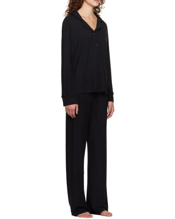 SKIMS Soft Lounge Pajamas Set - Onyx