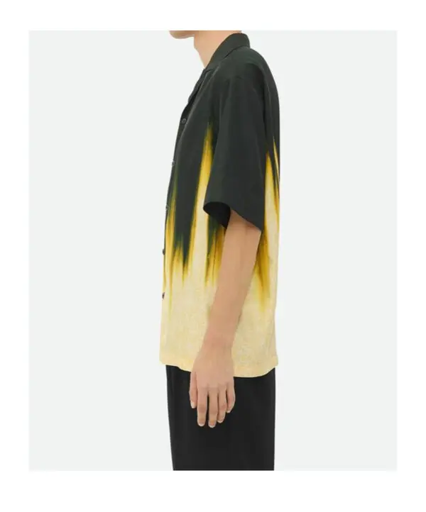 Bottega Veneta Viscose Degrade Petal Print Shirt