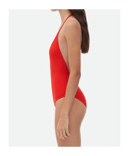Bottega Veneta Deep V-neck One-piece Swimsuit