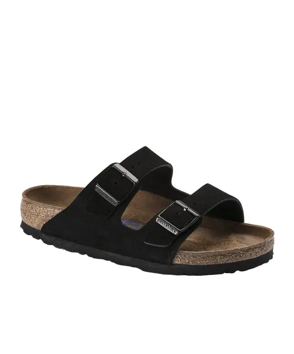 BIRKENSTOCK Arizona Soft Footbed Sandals - Black