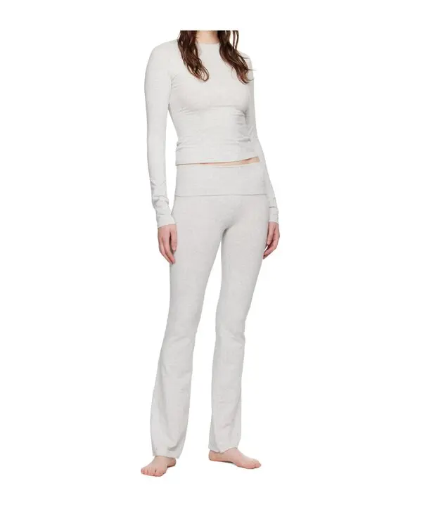SKIMS Long-sleeved T-shirt - White